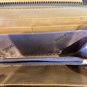 Bags | Nwot Large Blue Suoai Wallet Several Compartments Look At ...